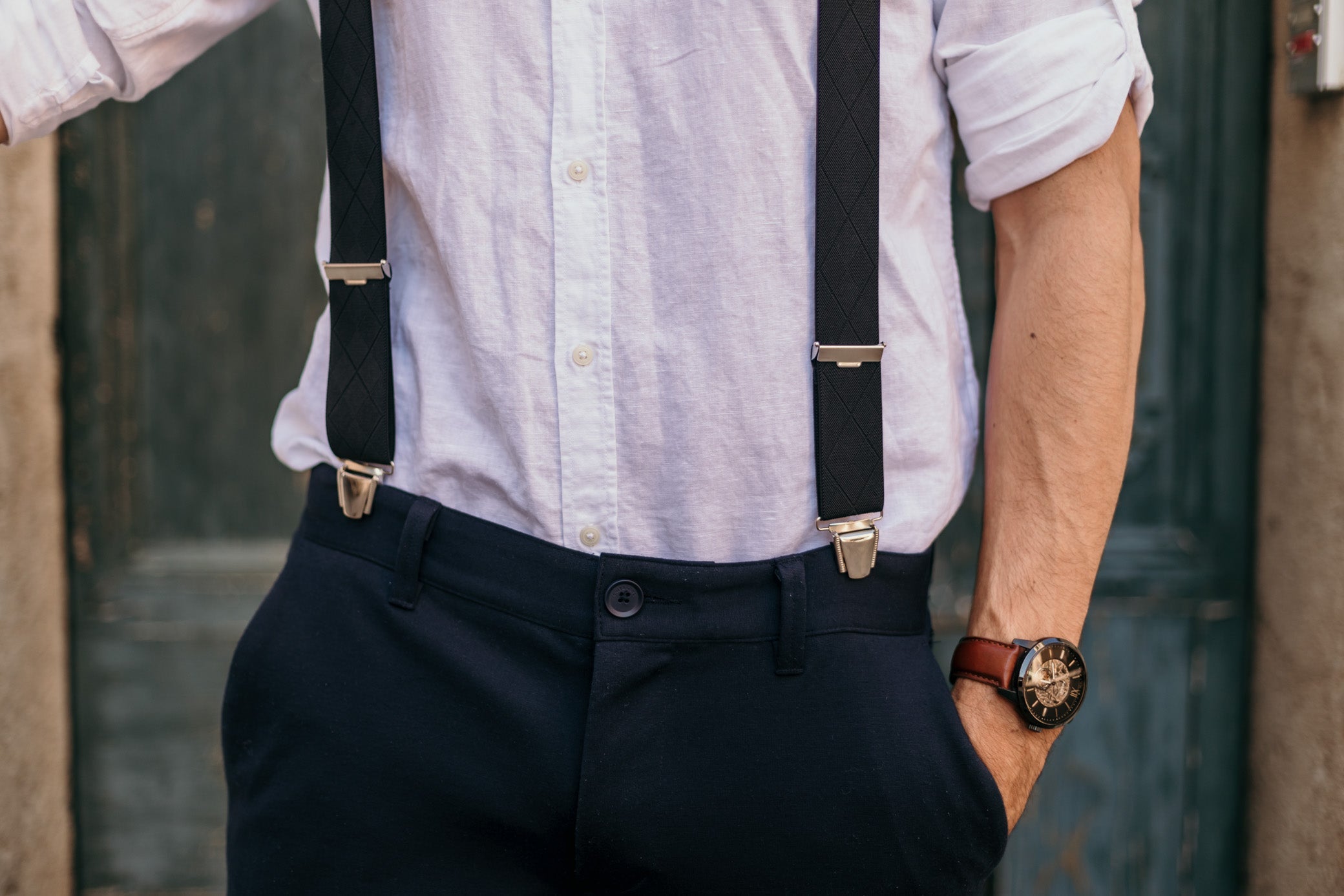 Bretelles Homme élégantes et robustes - Made in France – Pierrot